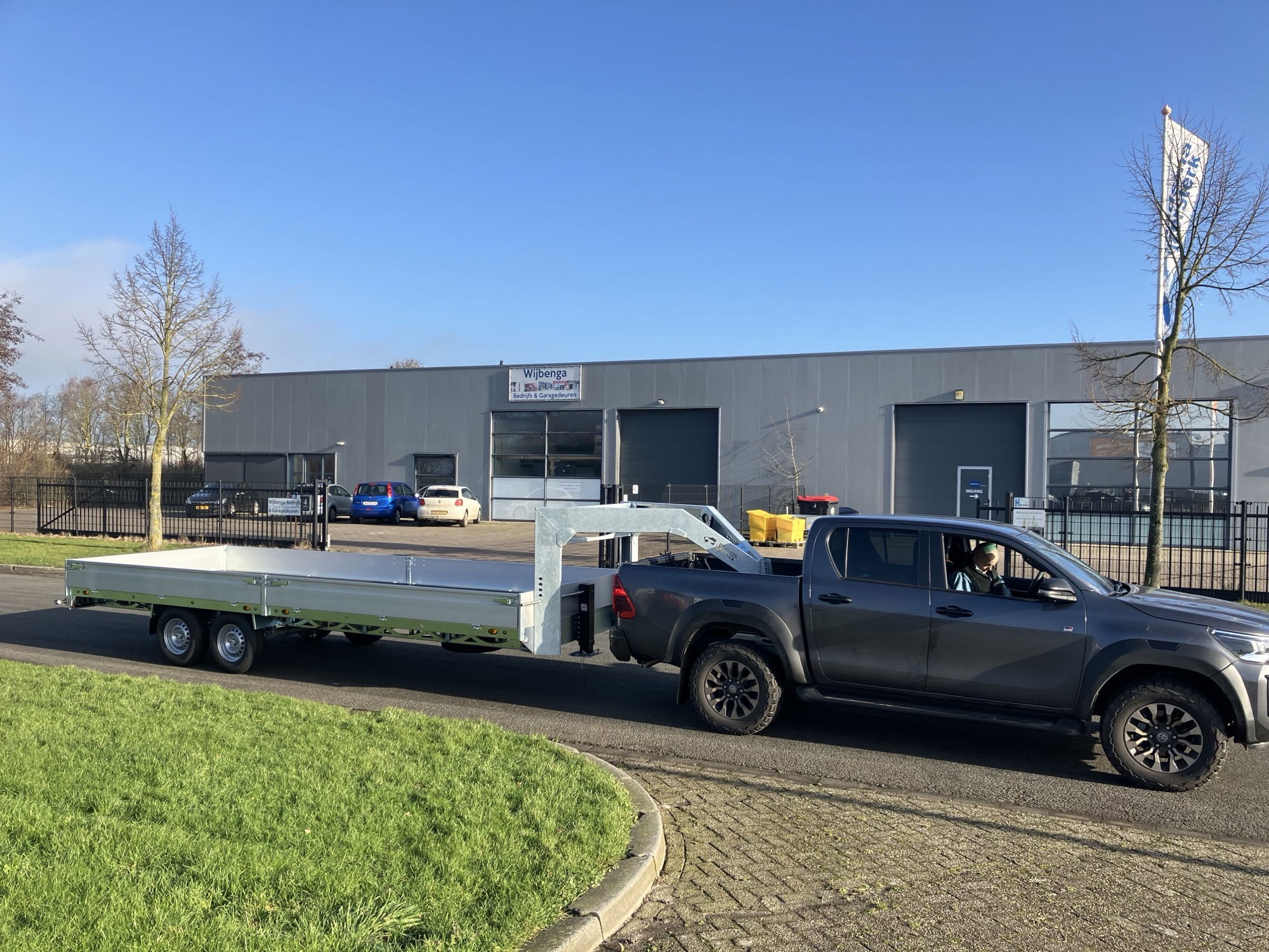 Fifthwheel platform wagon bolted steel chassis - Fifth Wheel - EN