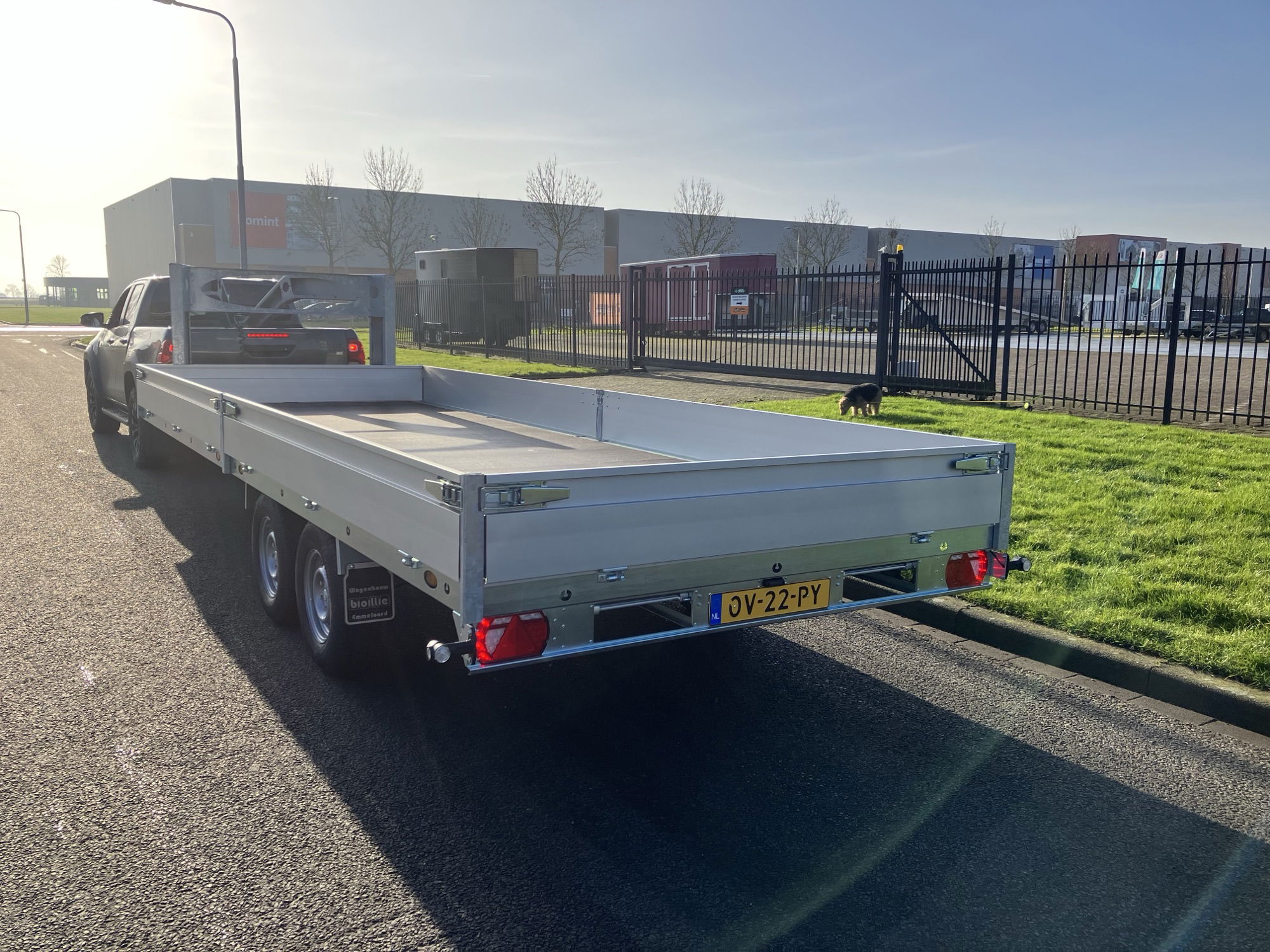 Fifthwheel platform wagon bolted steel chassis - Fifth Wheel - EN