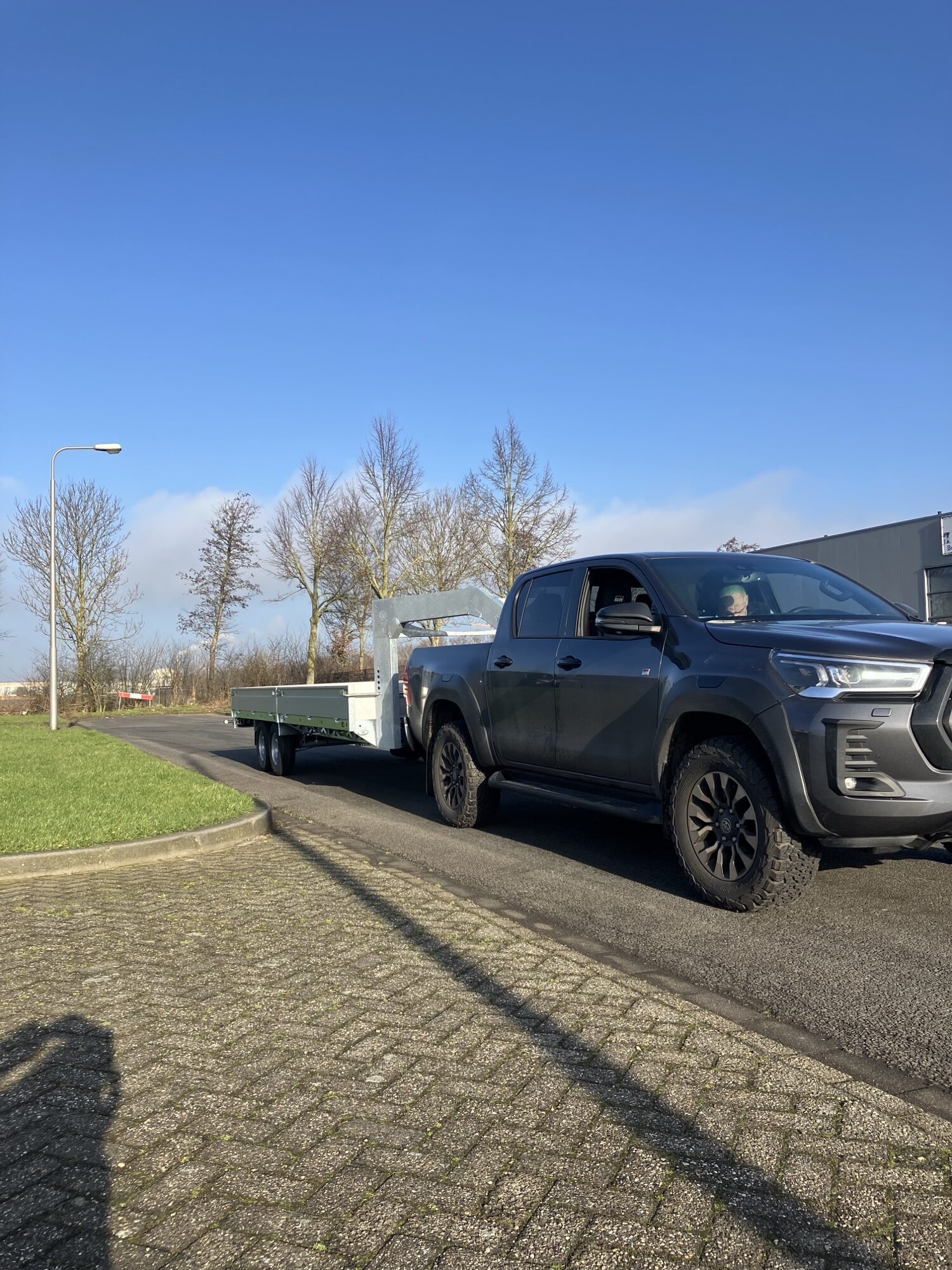 Fifthwheel plateauwagen geschroefd stalen chassis - Fifth Wheel - NL