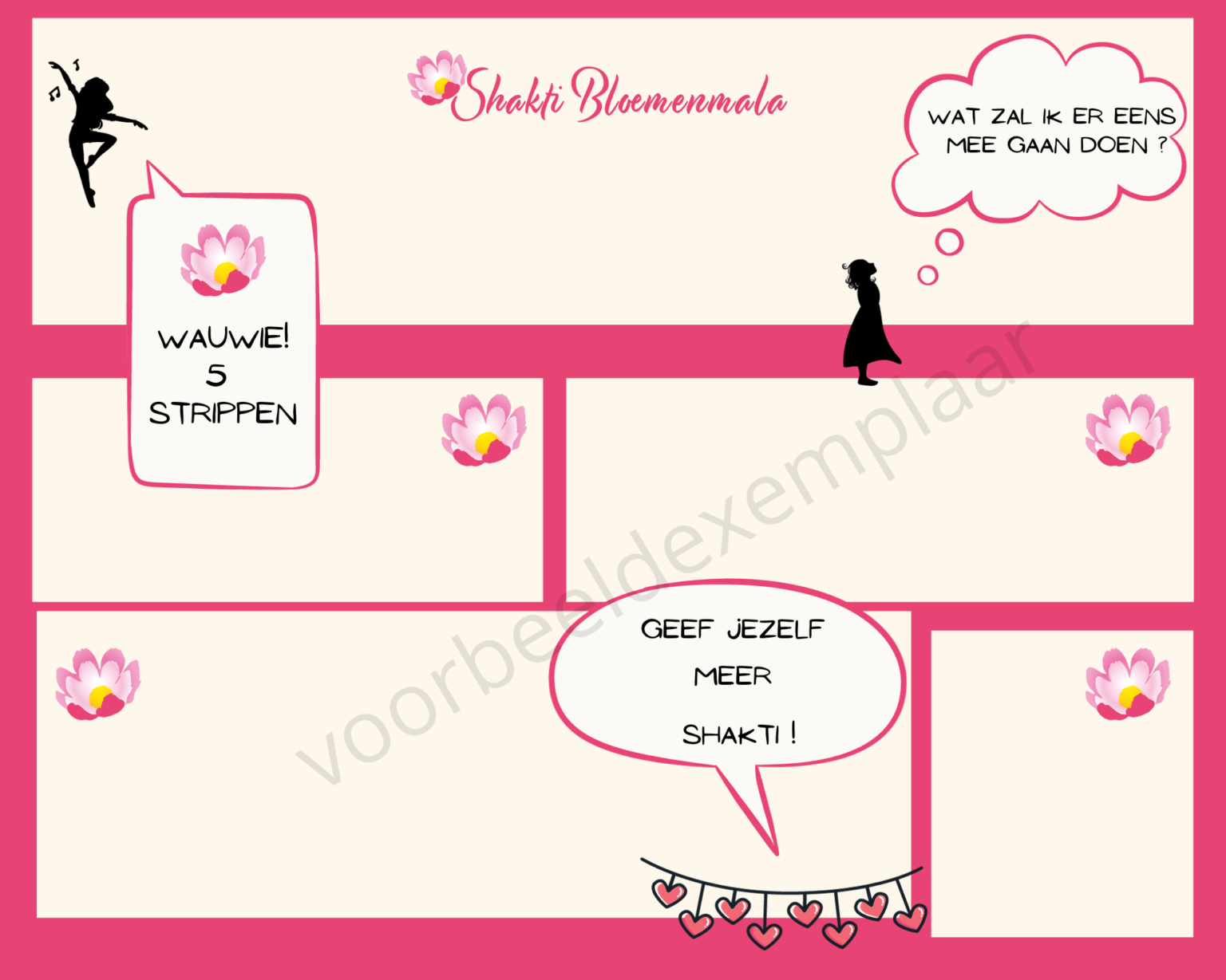 Strippenkaart - Shakti Bloemenmala